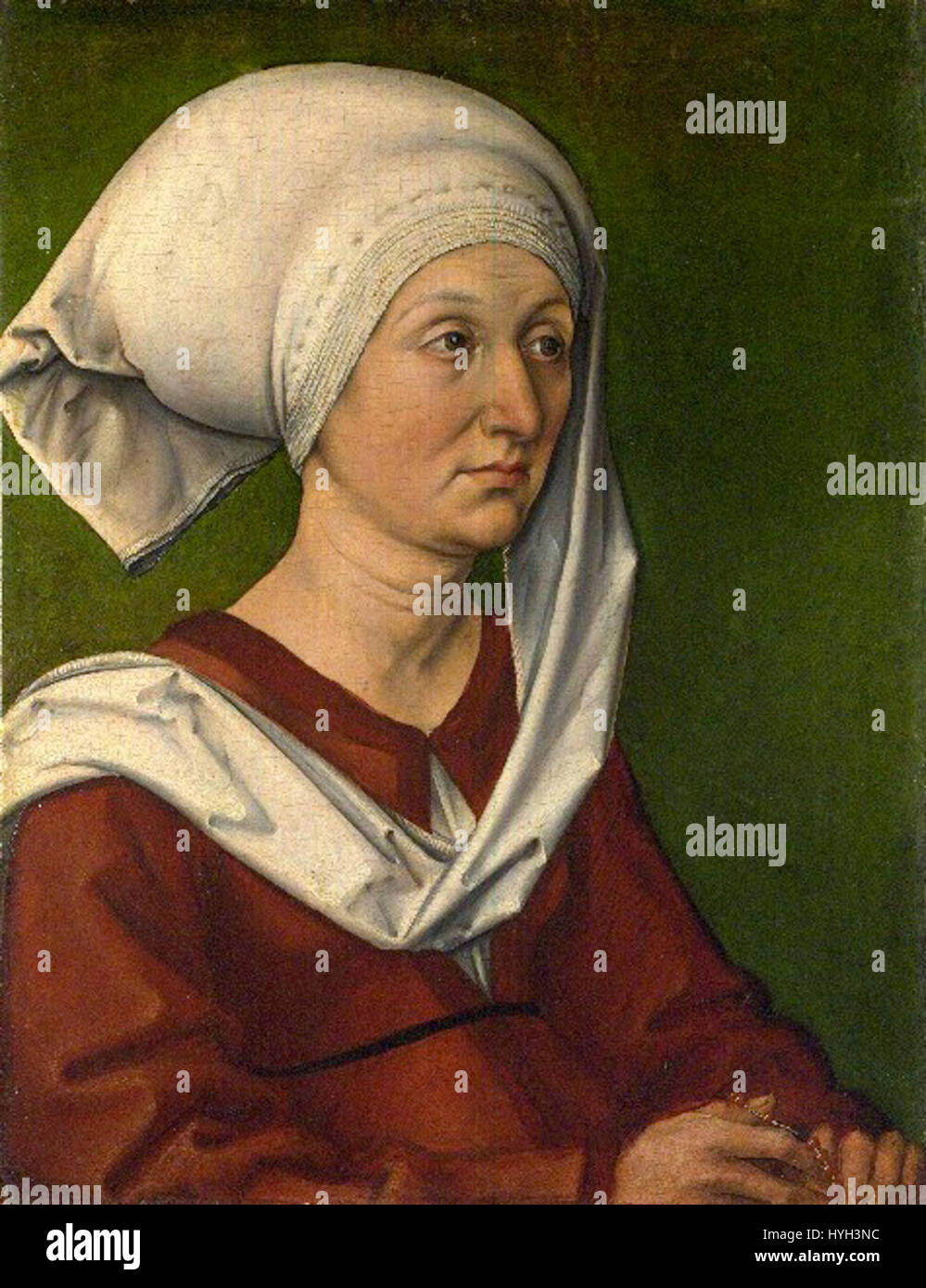 1490 Duerer Bildnis von Barbara Duerer geb. Holper anagoria Stock Photo ...