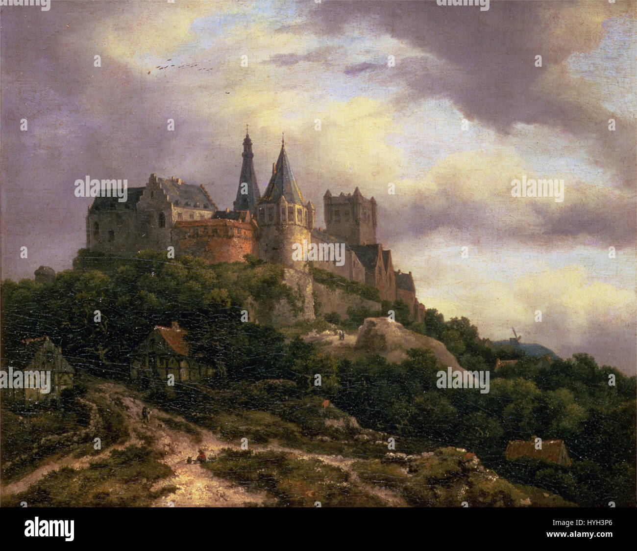 'The Castle of Bentheim' by Jacob van Ruisdael is a Dutch landscape ...