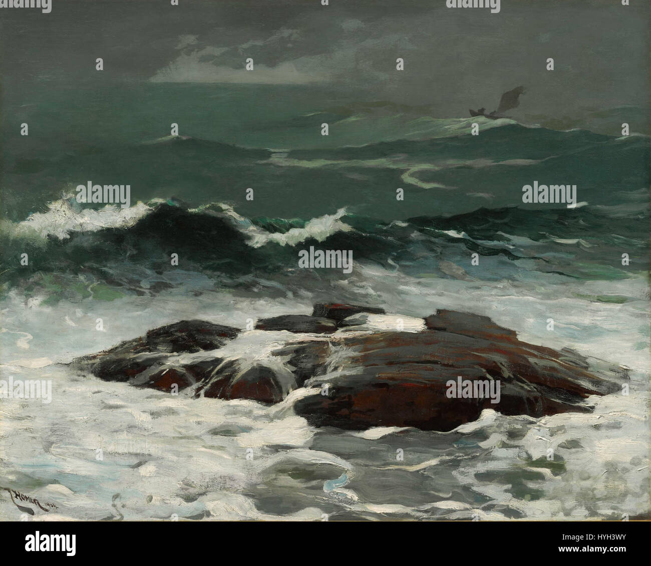 Winslow Homer Summer Squall Stock Photo - Alamy