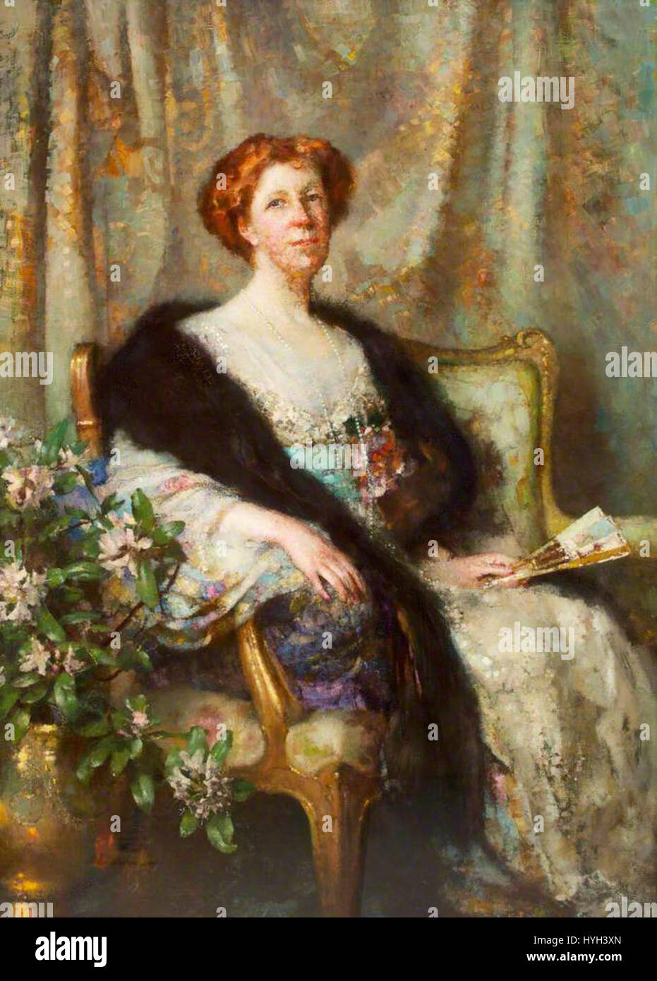 'Lady Edith Stewart Dixon' is a portrait painted by Henrietta Rae ...