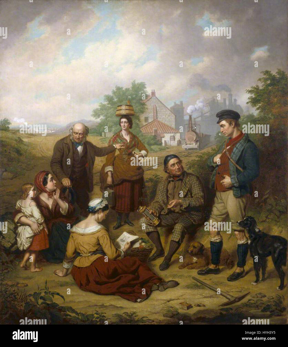 The Stephenson family is credited with the invention of the first ...