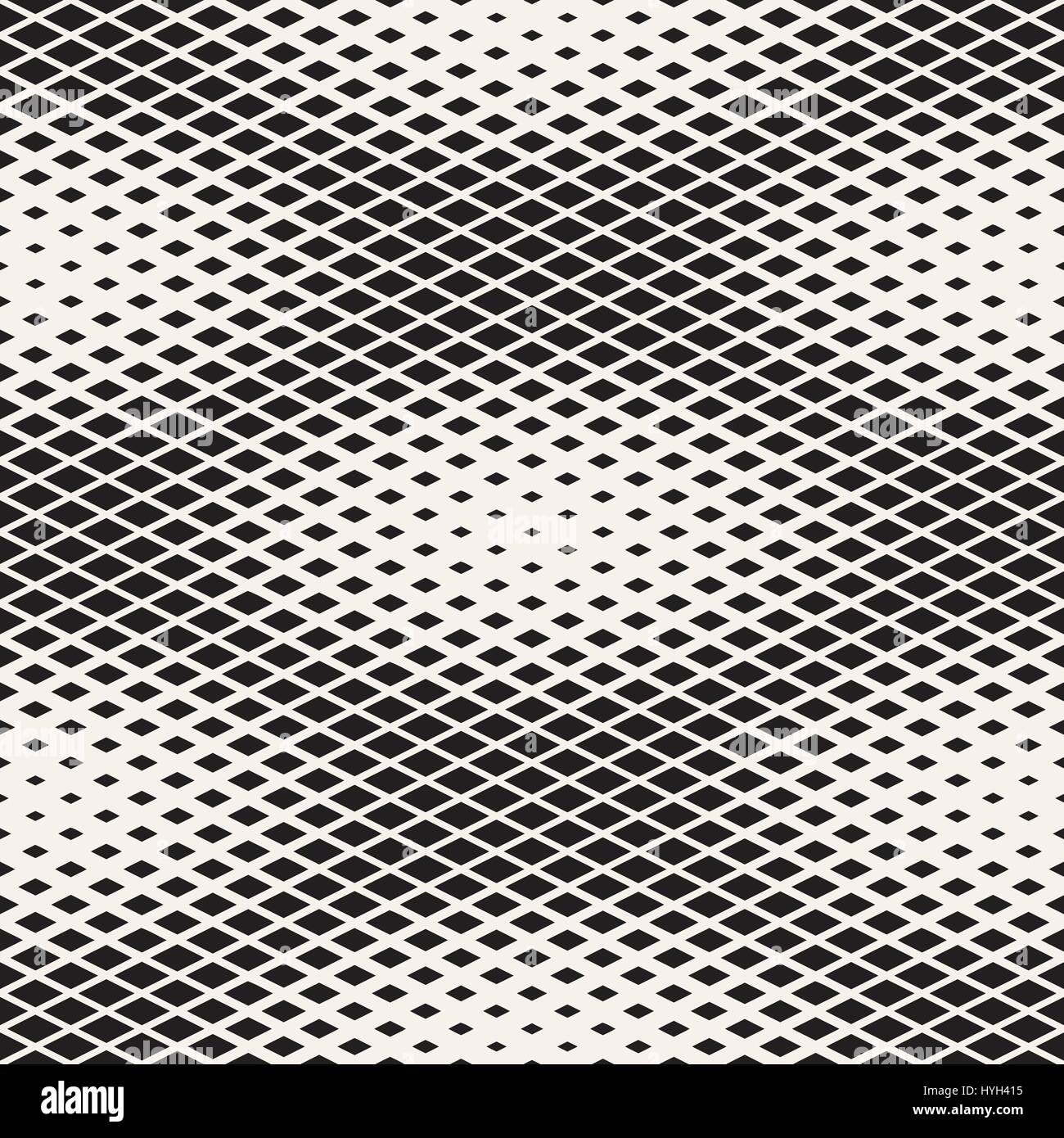 Repeating Rectangle Shape Halftone. Modern Lattice Texture. Vector ...