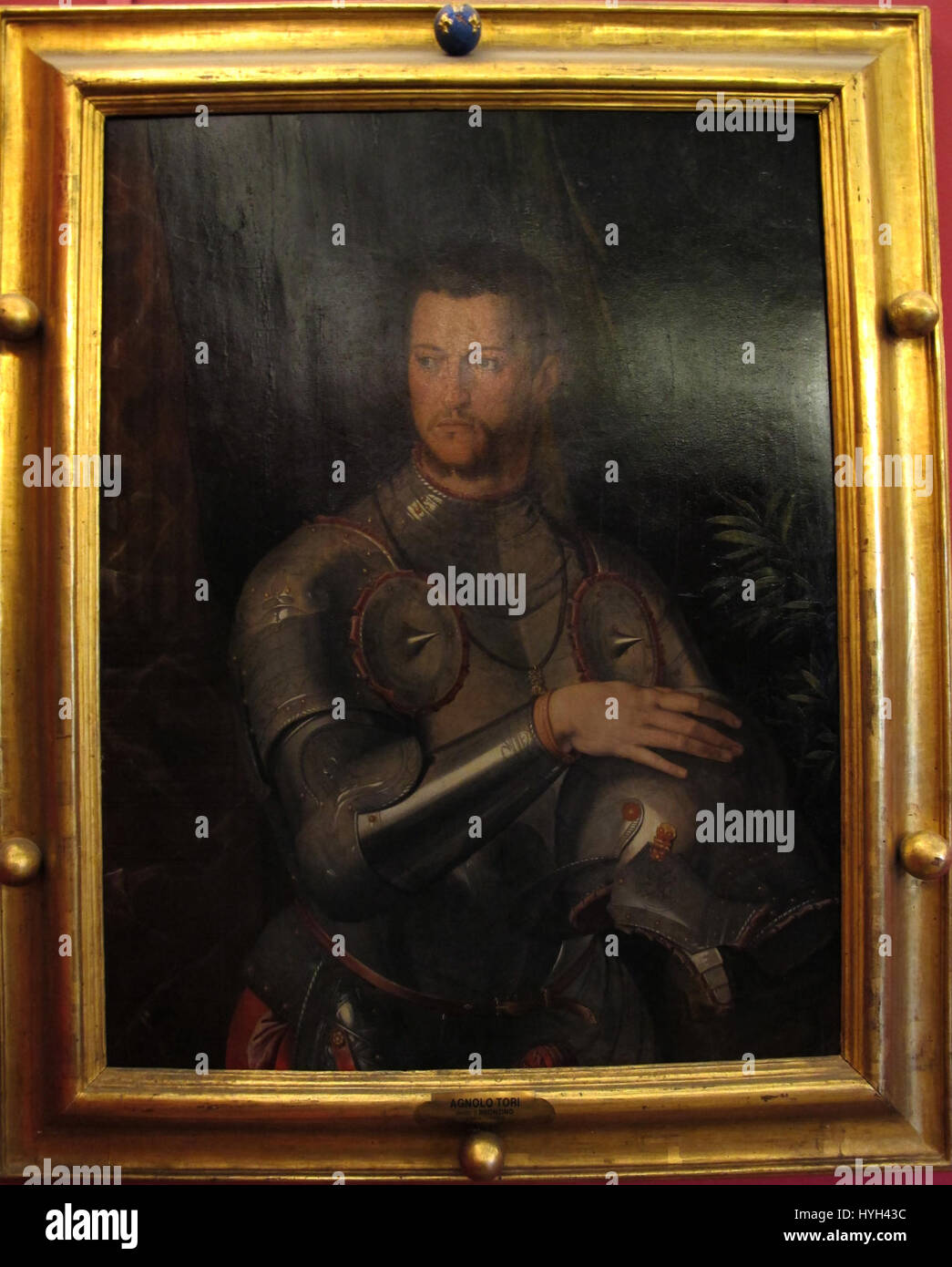 *Portrait of Cosimo I* by Bronzino is a Renaissance painting depicting ...