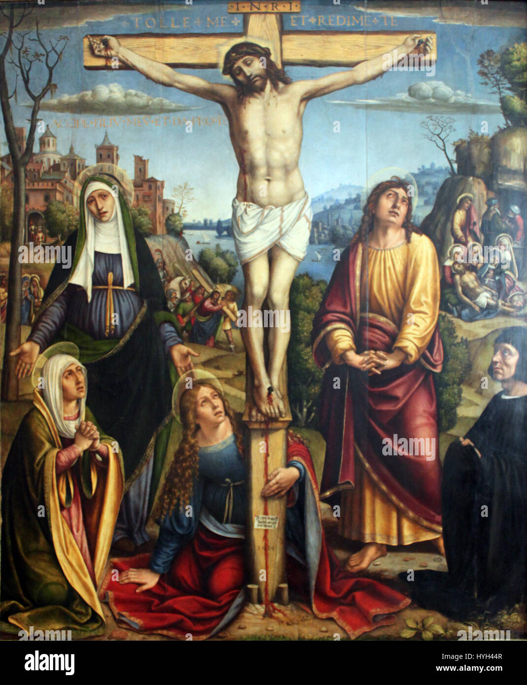 Sacchi's 'Christus am Kreuz' (Christ on the Cross) from 1514 is a ...