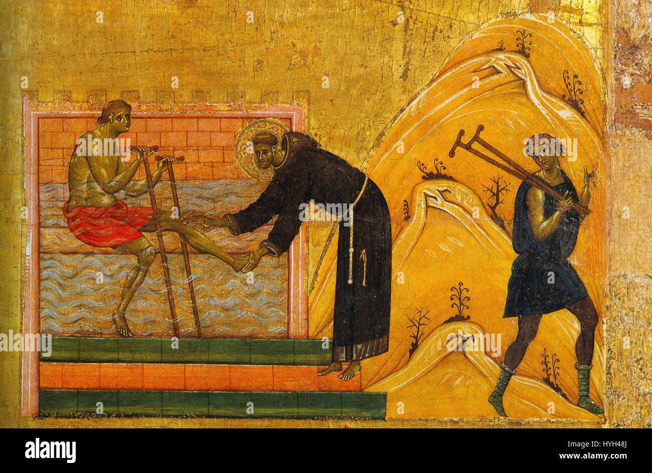 This detailed work by Giunta Pisano, dating from around 1250-1260 ...