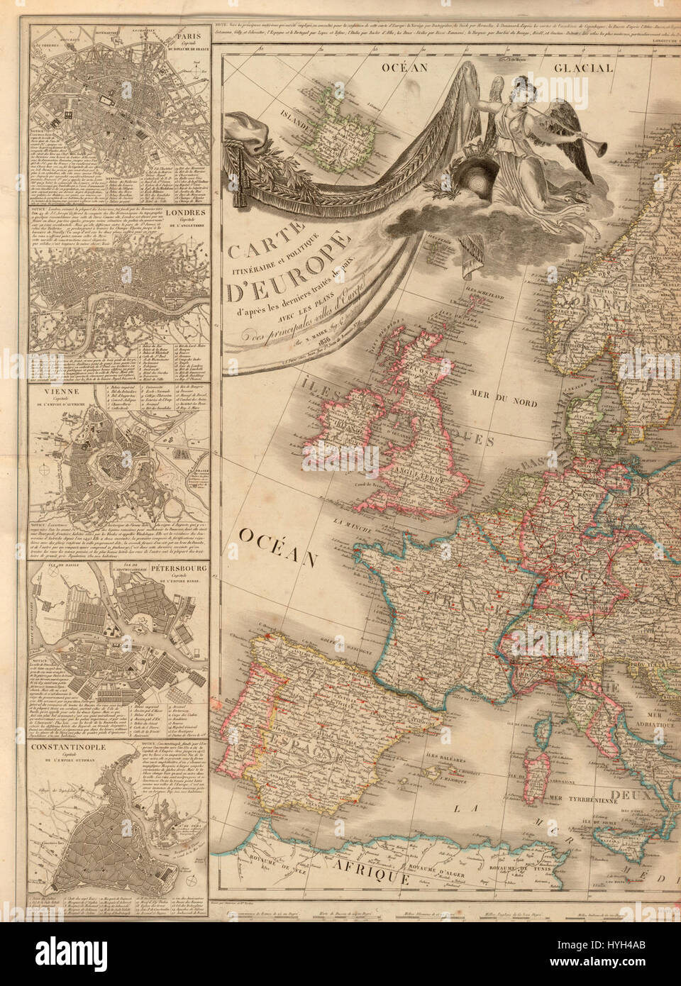 Europa no nb krt 0101 is a historical map showing Europe during the ...