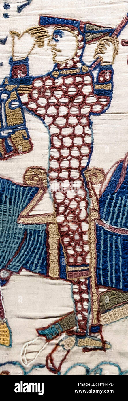 William the conqueror bayeux tapestry hi-res stock photography and ...