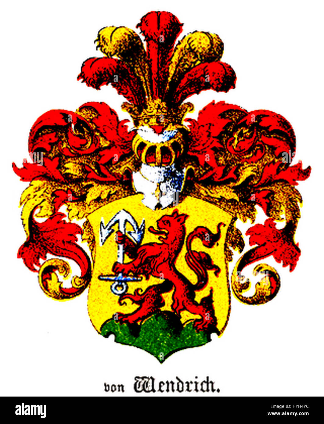 ‘Wendrich CoA’ is a heraldic artwork representing a coat of arms ...