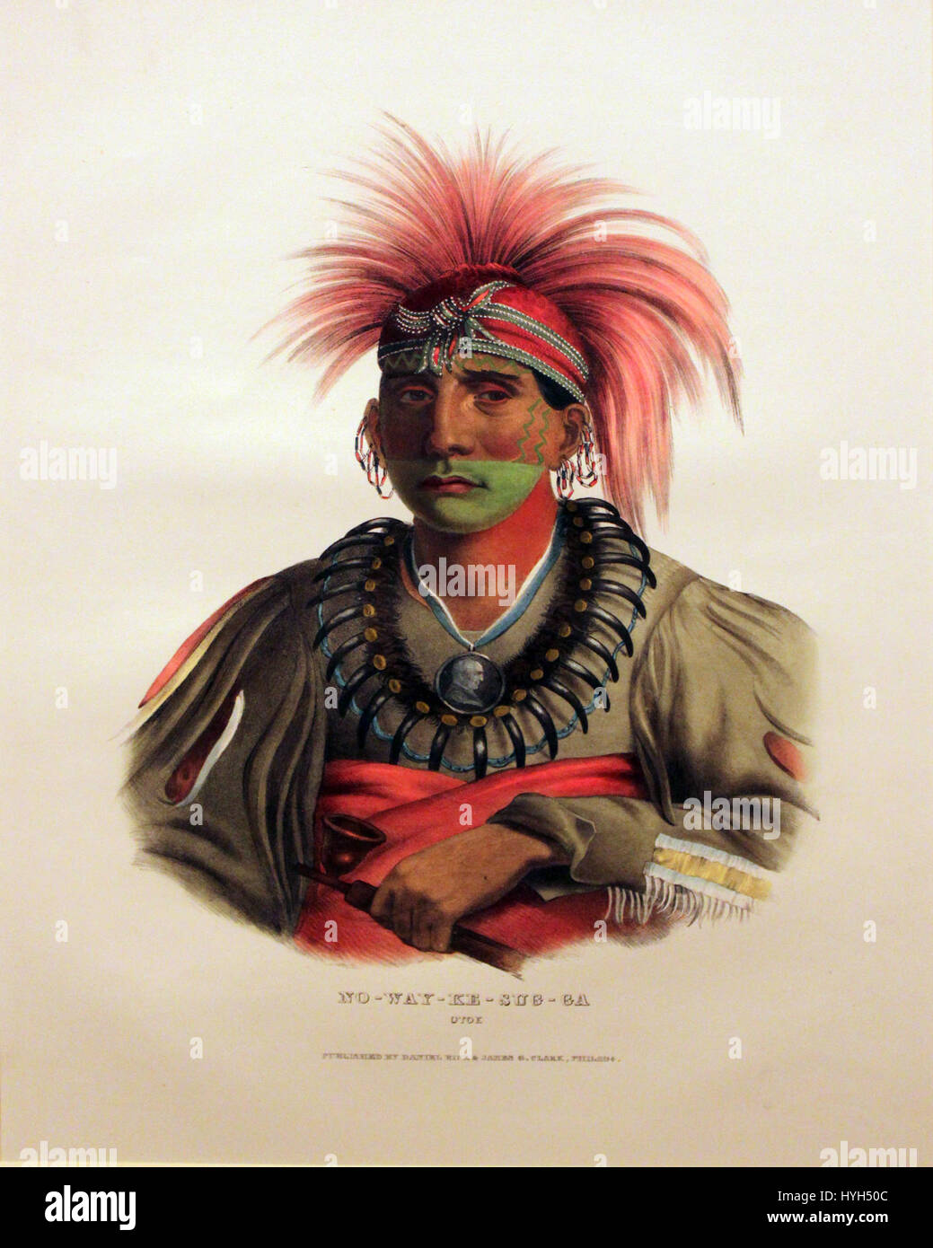 Chief of the otoe tribe hi-res stock photography and images - Alamy