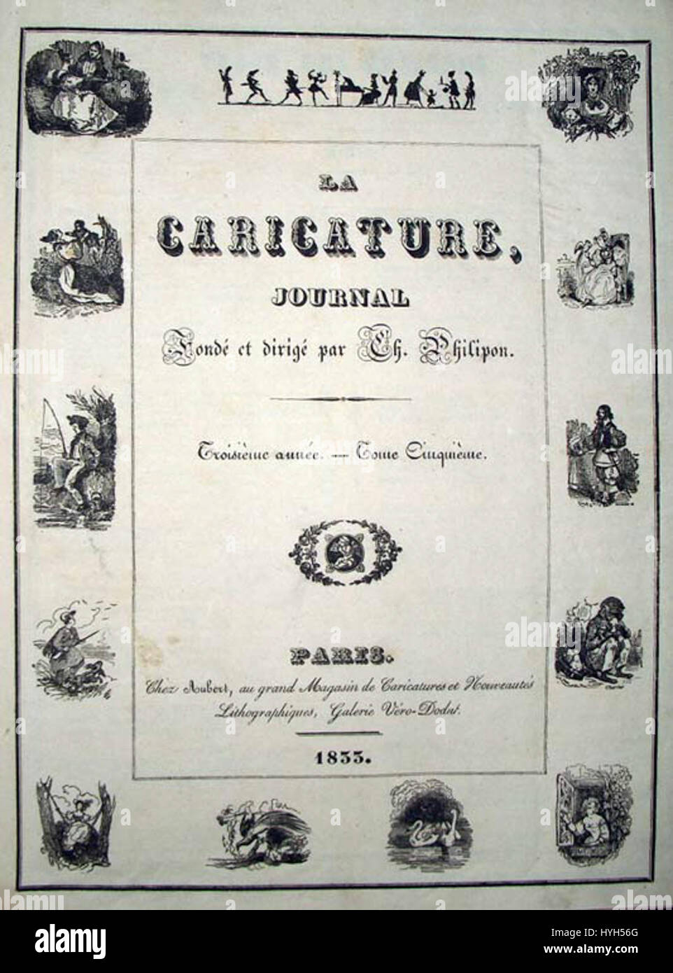 'La Caricature' was a French satirical publication in the early 19th ...