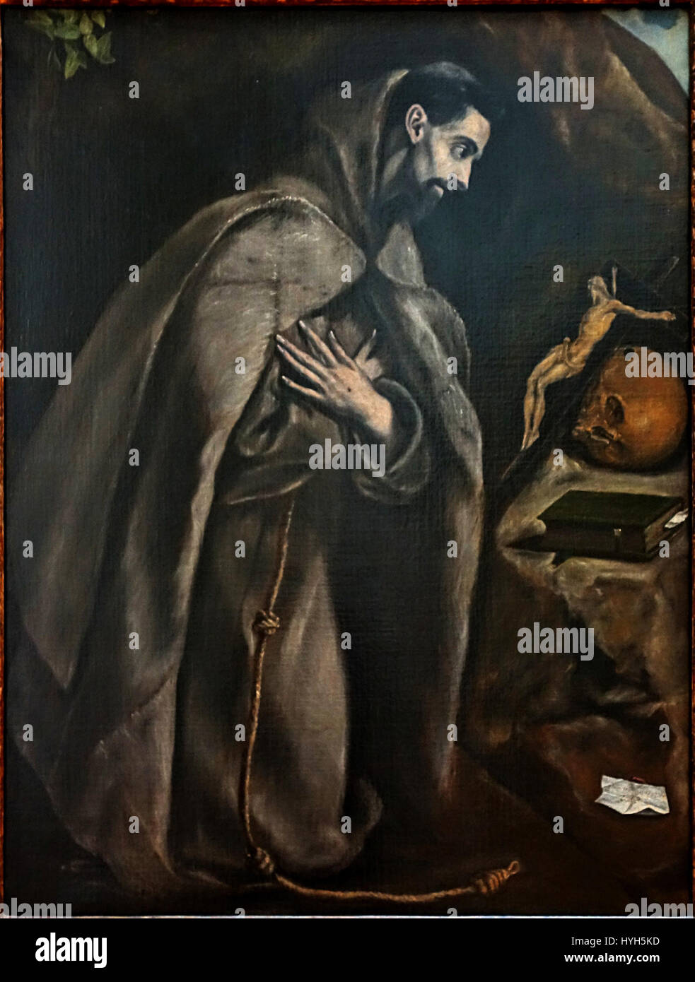 'Lille Pdba le greco st francois' represents a depiction in the style ...
