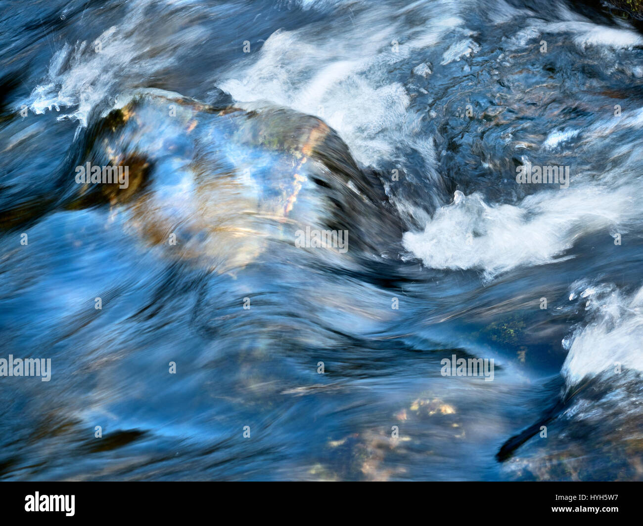 Fast moving water stream hi-res stock photography and images - Alamy