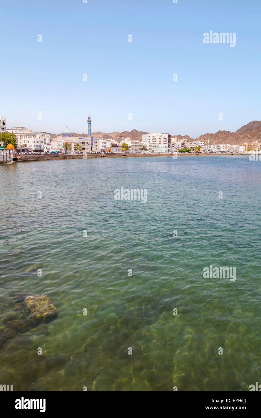 Muscat view from the sea Stock Photo - Alamy