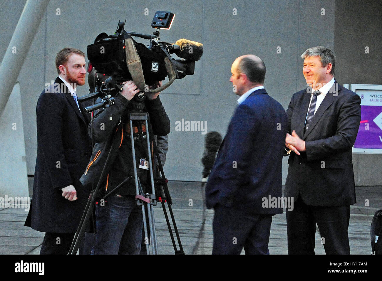 Interview state secretary in hi-res stock photography and images - Alamy