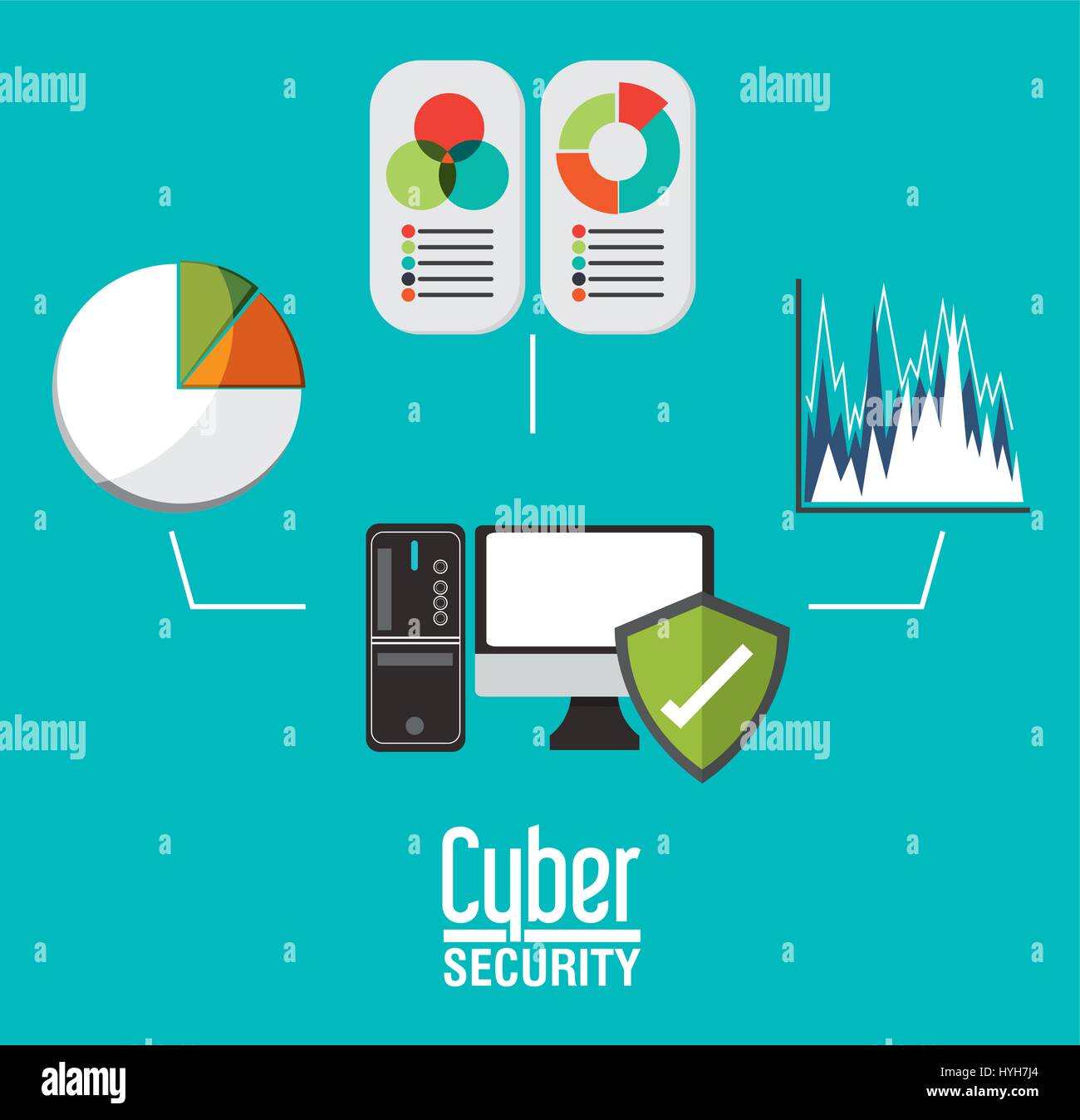 Cyber security and computer design Stock Vector Image & Art - Alamy