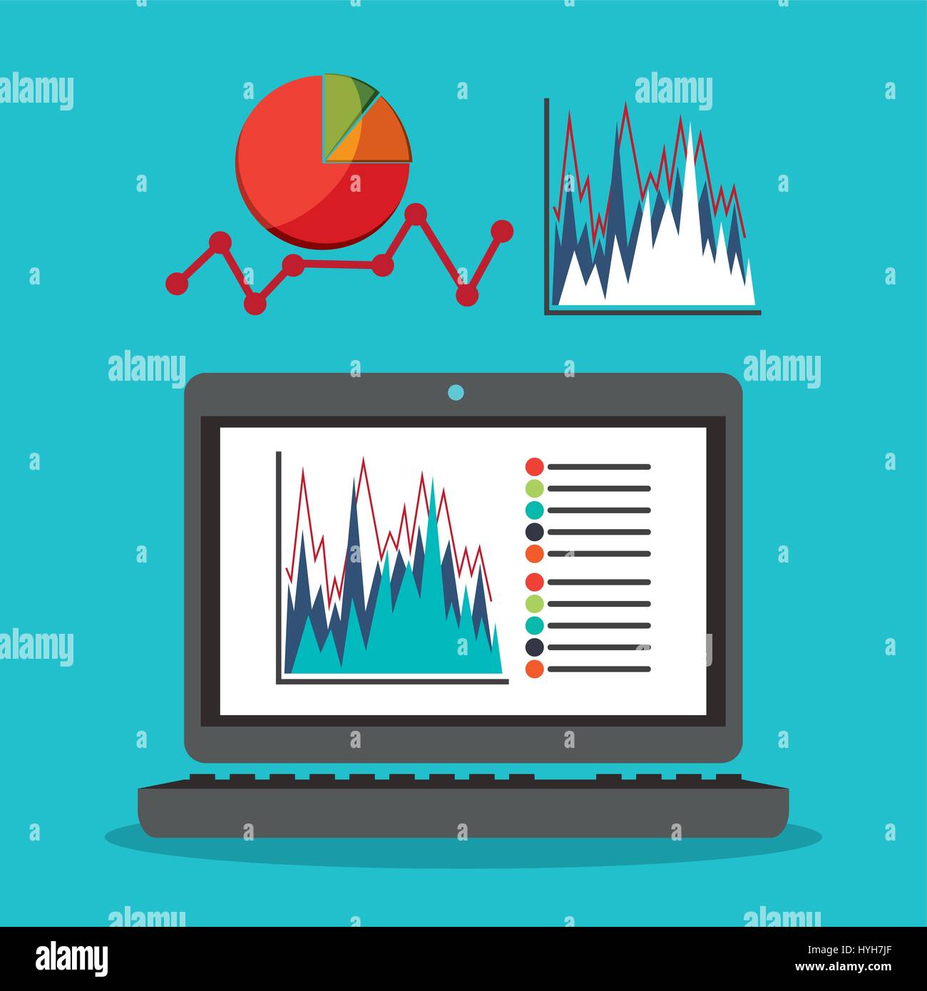 Cyber security and laptop design Stock Vector Image & Art - Alamy