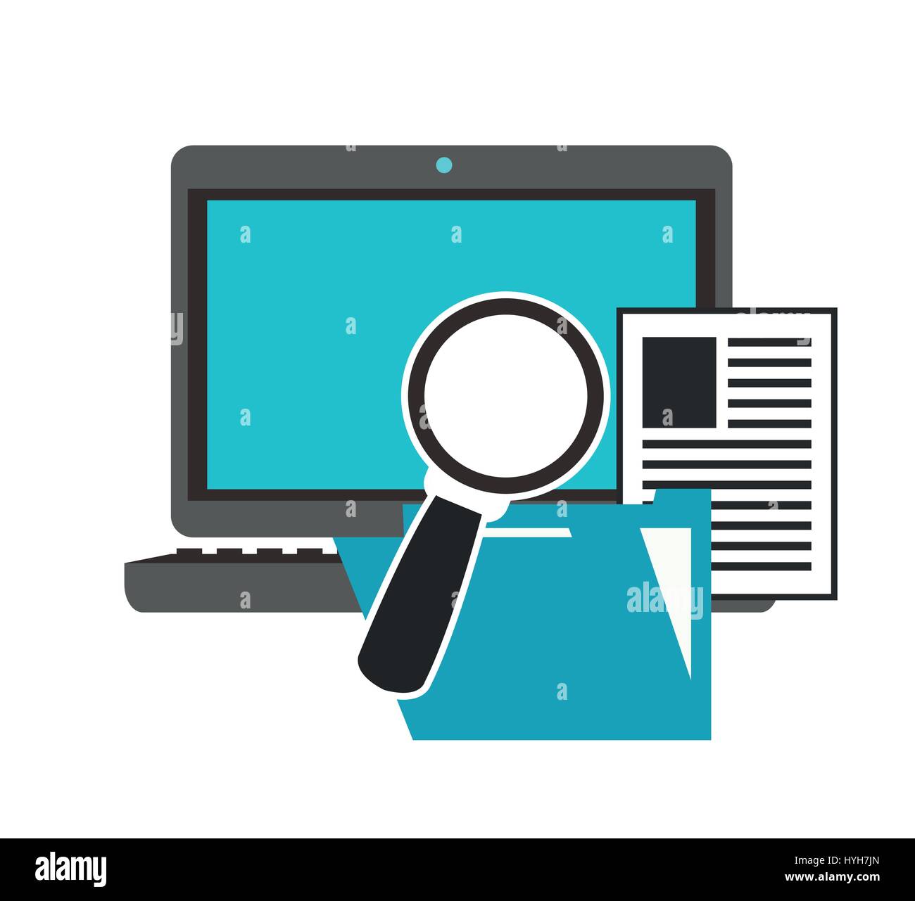 Cyber security and laptop design Stock Vector Image & Art - Alamy