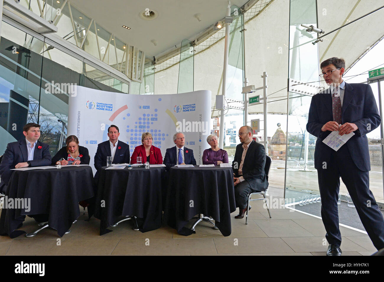 Ben Thomson (R) founder of a new group "Campaign for Scottish Home Rule ...