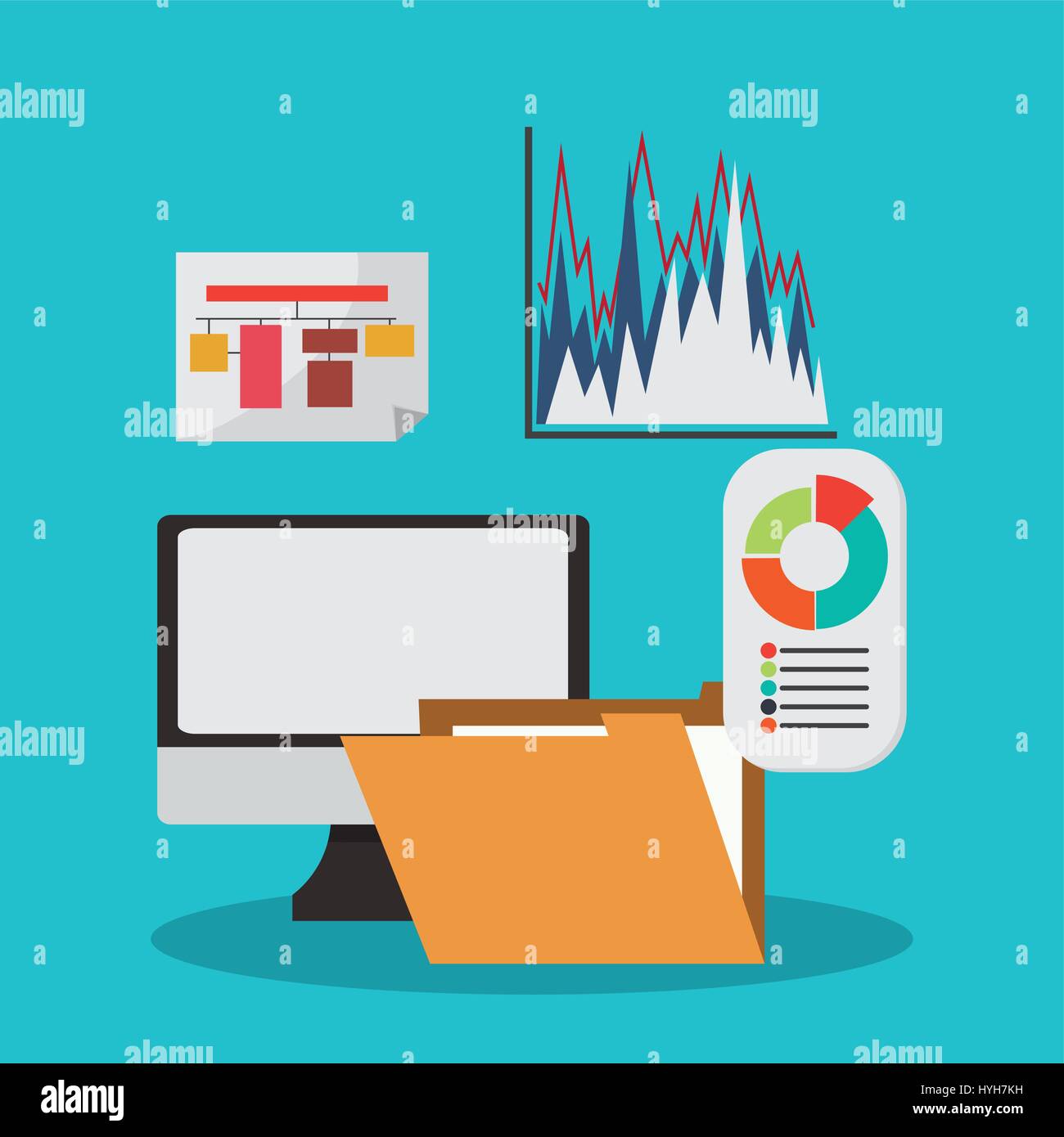 Cyber security with computer design Stock Vector Image & Art - Alamy