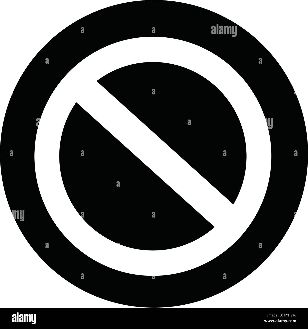 Stop Sign Icon Stock Vector Image & Art - Alamy