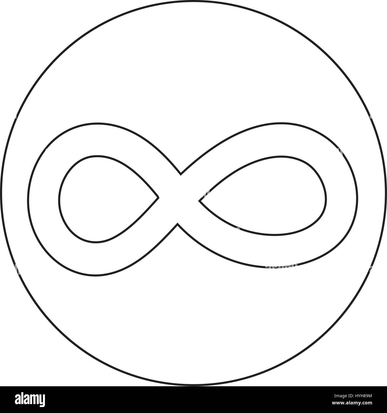 Limitless symbol icon Stock Vector Image & Art - Alamy