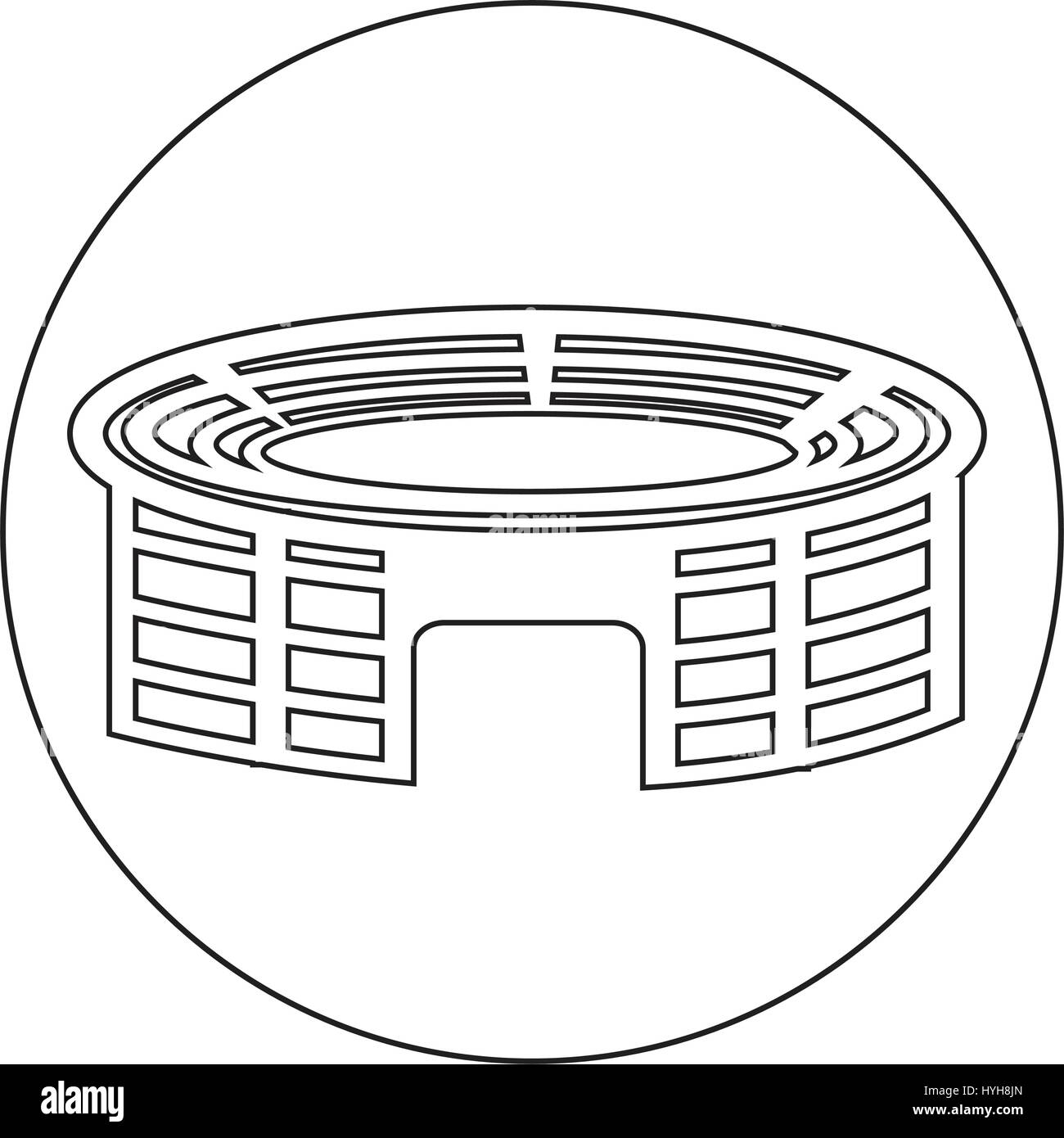 Stadium icon Stock Vector Image & Art - Alamy