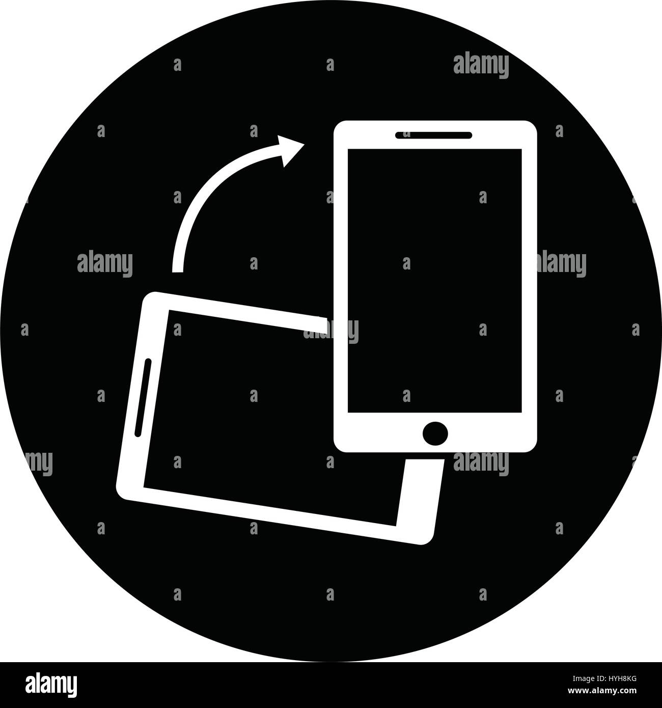 mobile phone icon Stock Vector Image & Art - Alamy