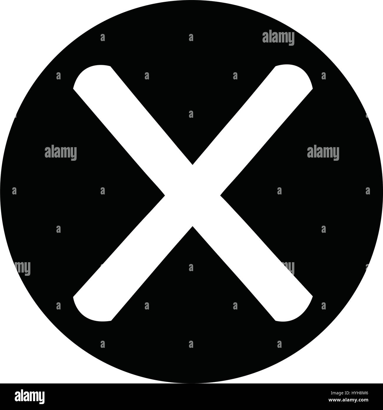 Wrong mark icon Stock Vector Image & Art - Alamy