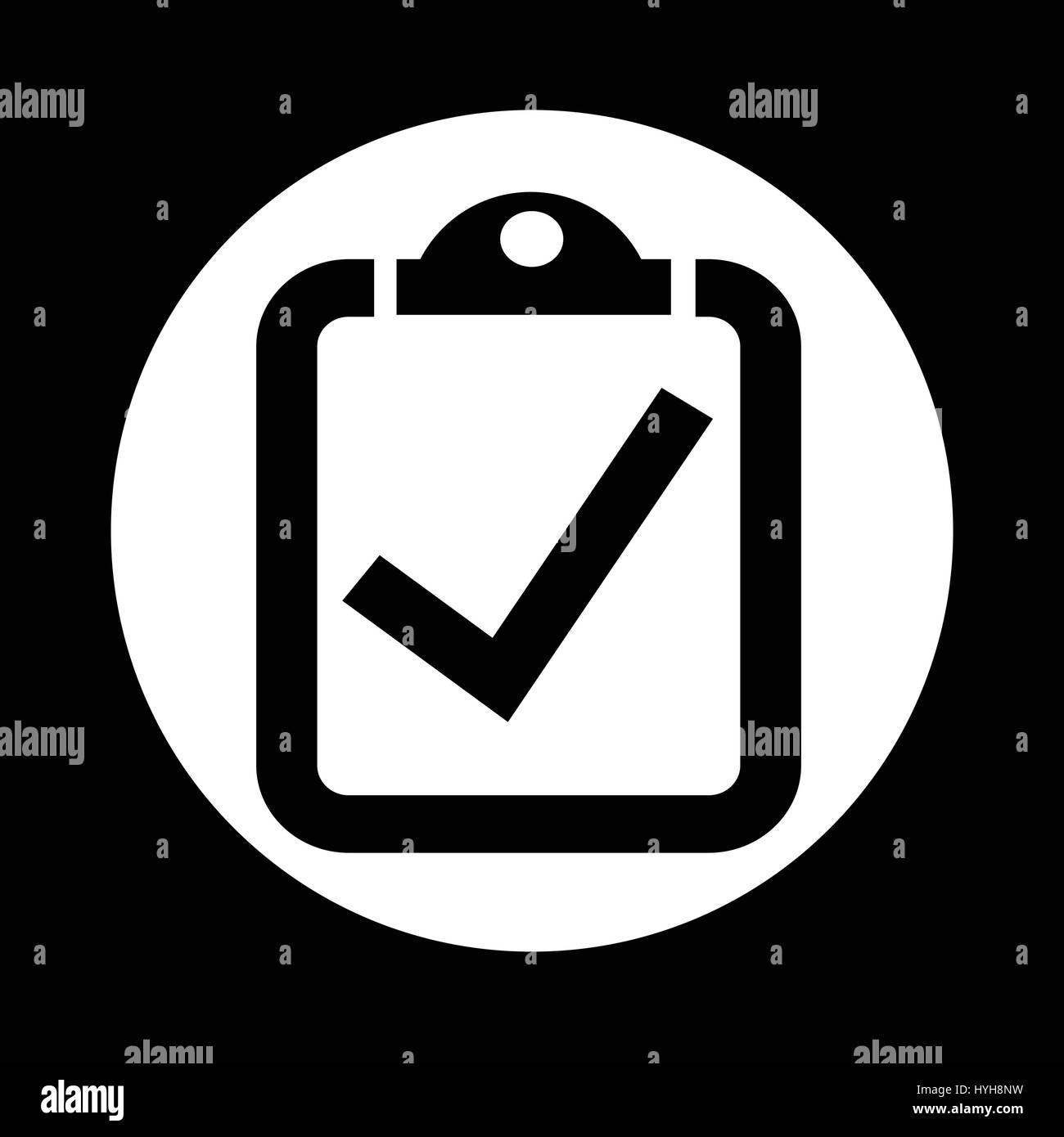 Interview checklist Black and White Stock Photos & Images - Alamy