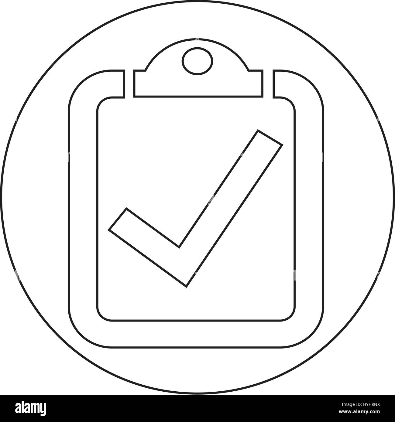 Interview checklist Black and White Stock Photos & Images - Alamy