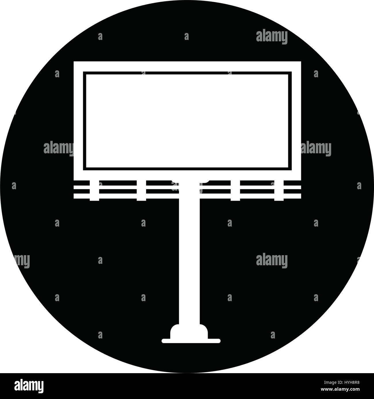 Billboard presentation icon Stock Vector Image & Art - Alamy