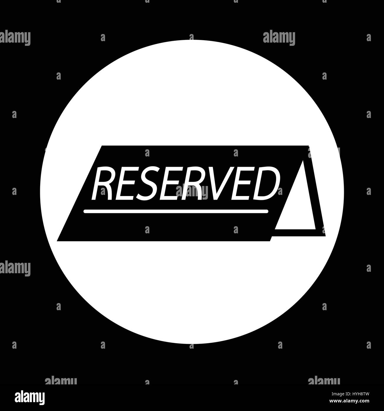 Dinner table setting reserved Black and White Stock Photos & Images - Alamy