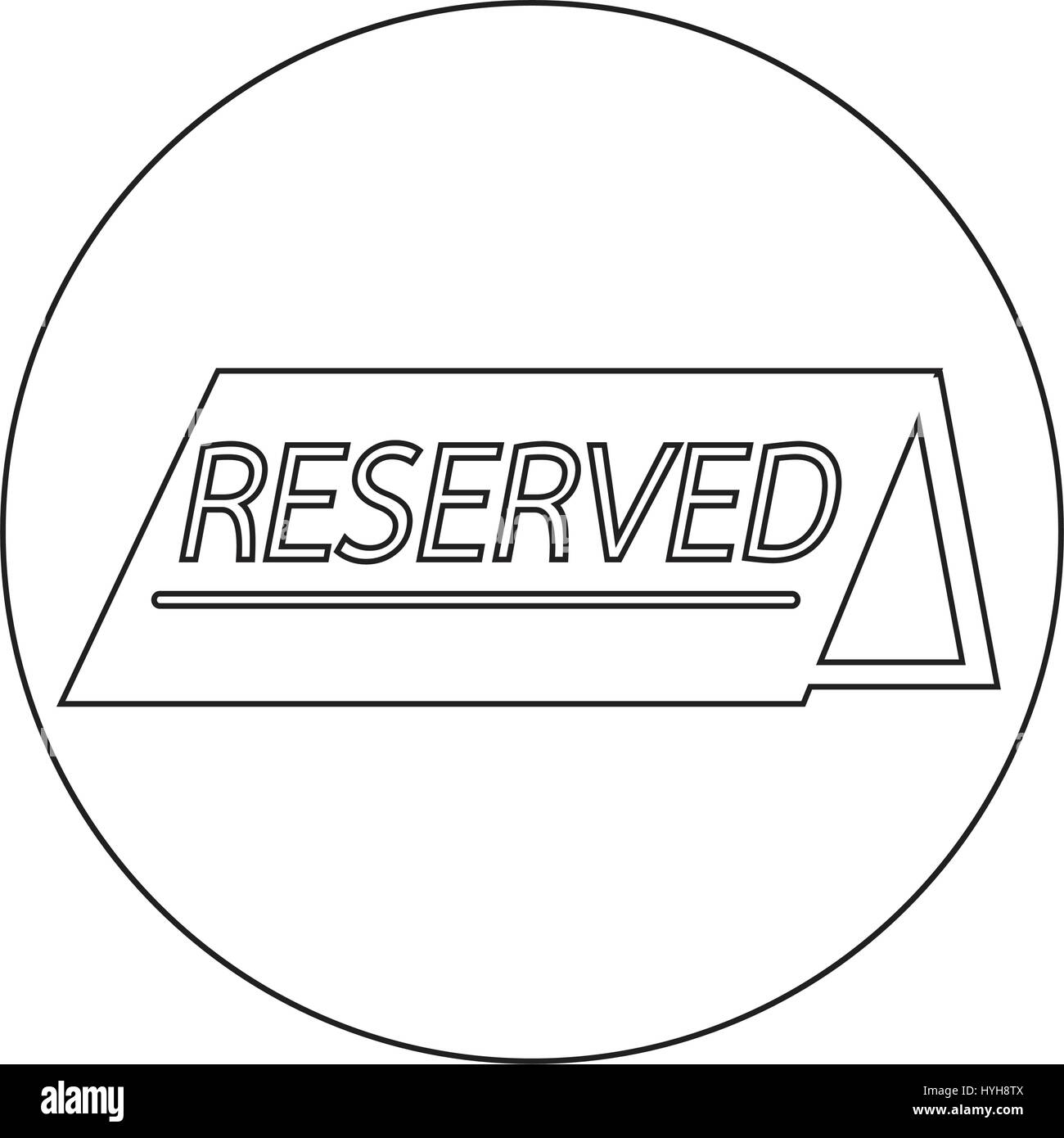 Dinner table setting reserved Black and White Stock Photos & Images - Alamy