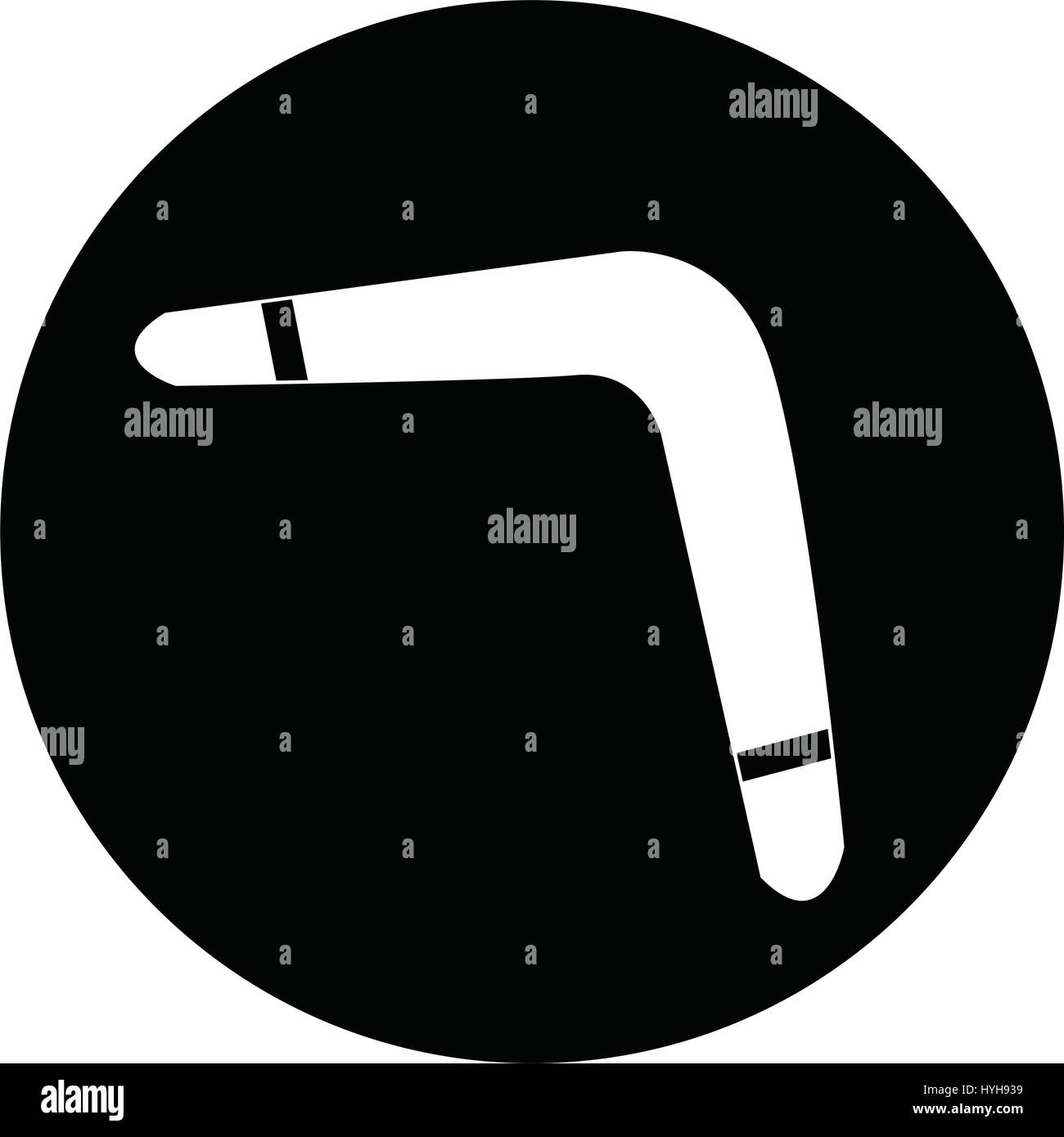 Boomerang vector hi-res stock photography and images - Alamy