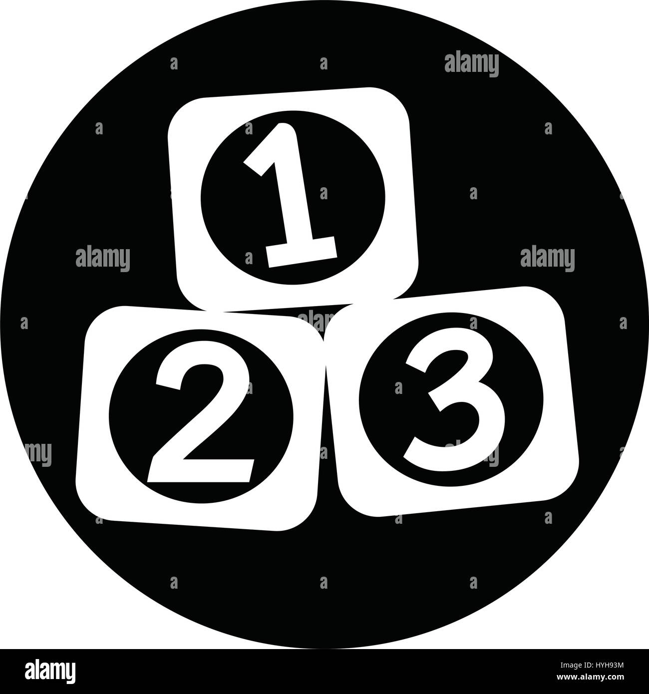 123 blocks Stock Vector Images - Alamy