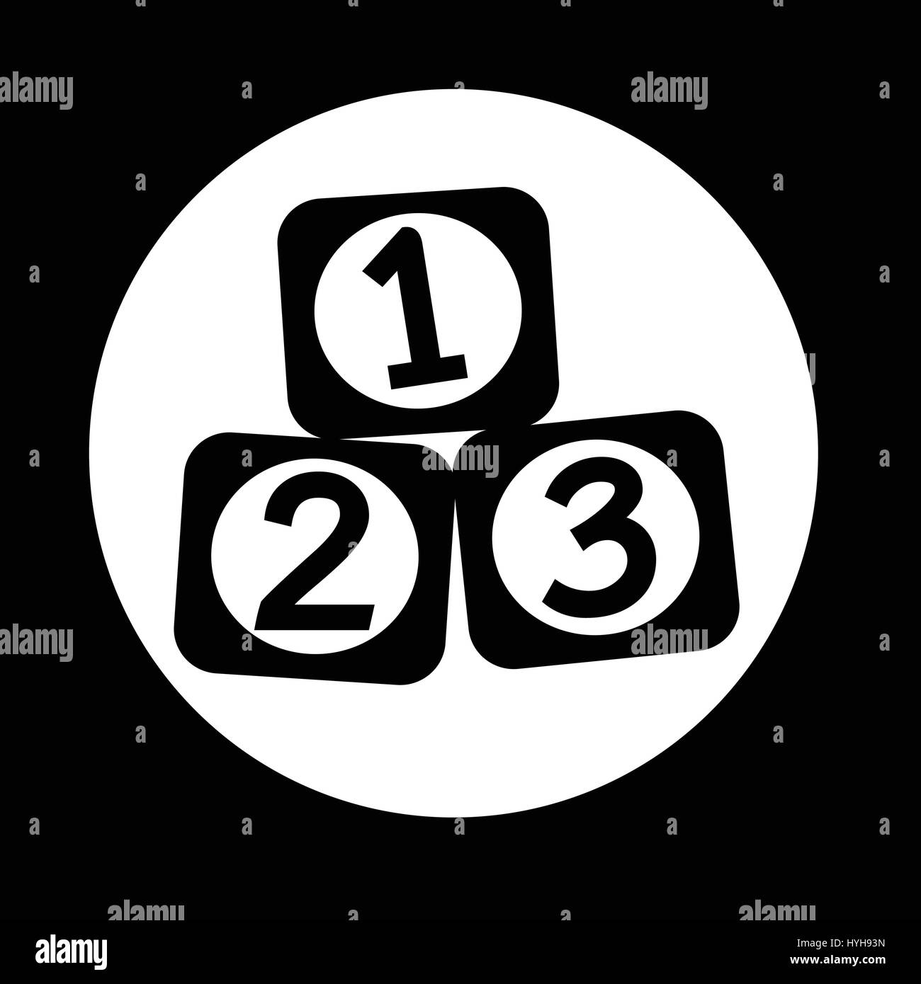 3 building blocks Black and White Stock Photos & Images - Alamy