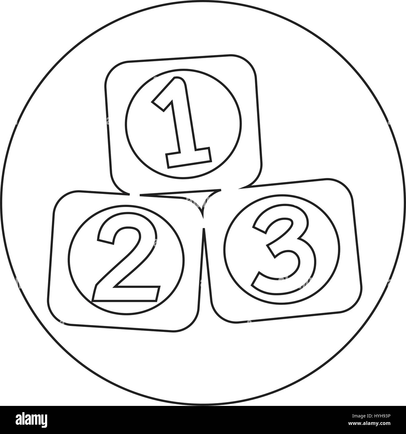 3 building blocks Black and White Stock Photos & Images - Alamy