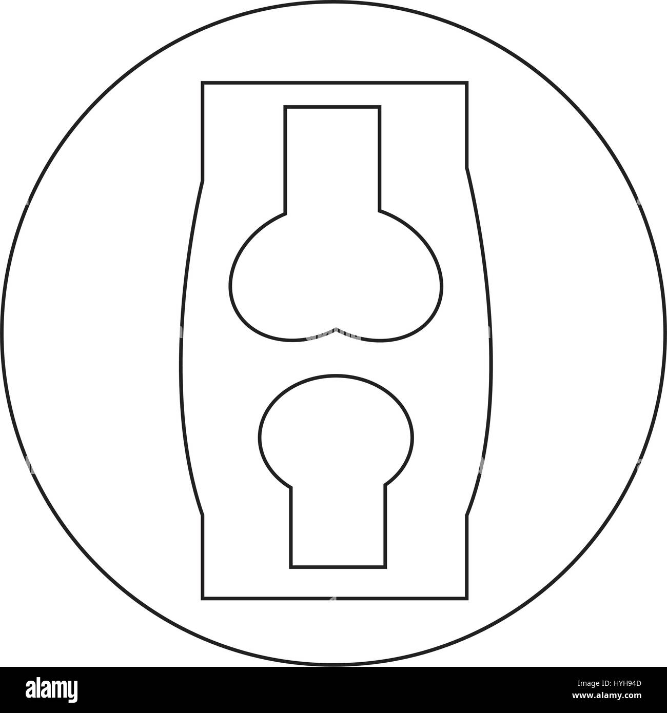 Orthopedic surgery vector vectors Black and White Stock Photos & Images ...