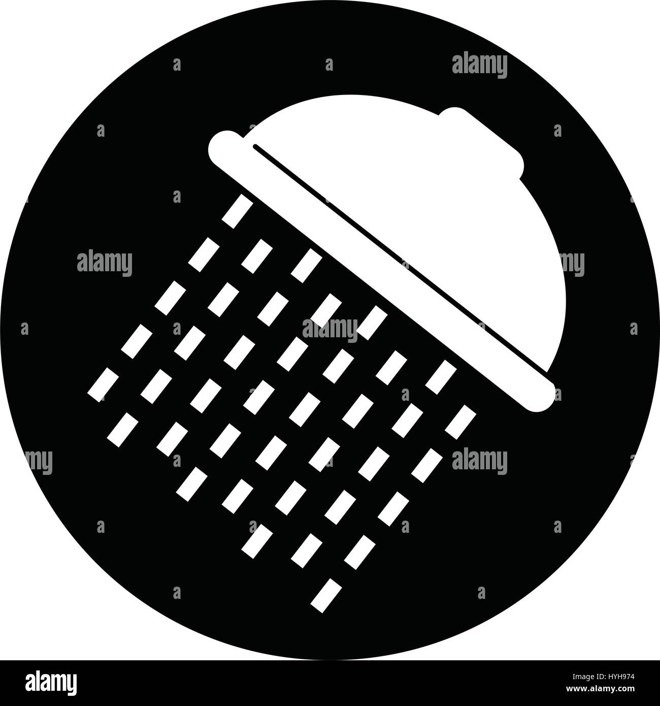 Showerhead vector vectors hi-res stock photography and images - Alamy