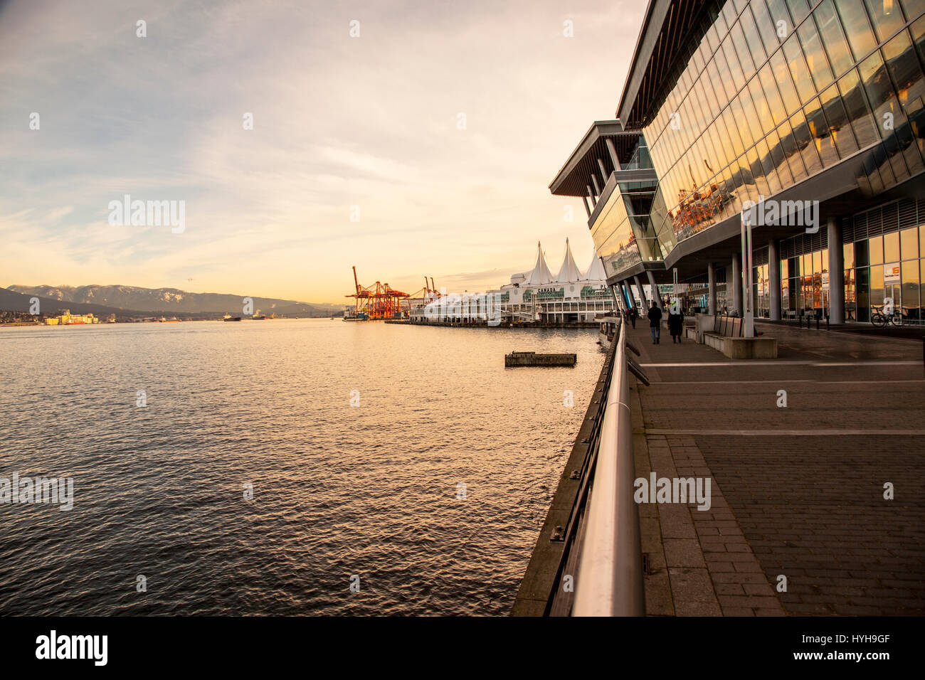 View of North Vancouver, BC, from Harbour Green Park Stock Photo - Alamy