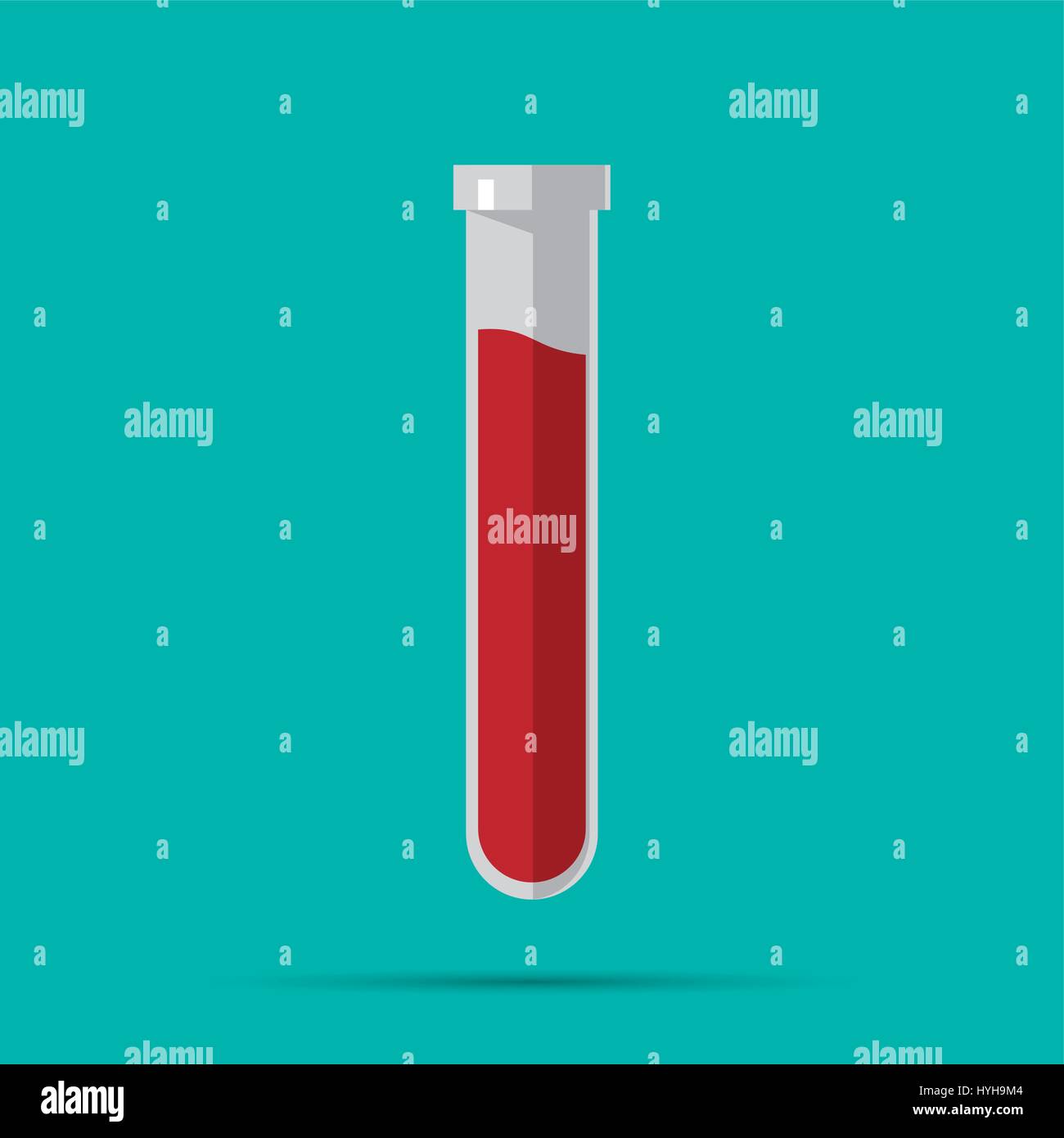 Blood design. Health care icon. Colorful illustration Stock Vector ...