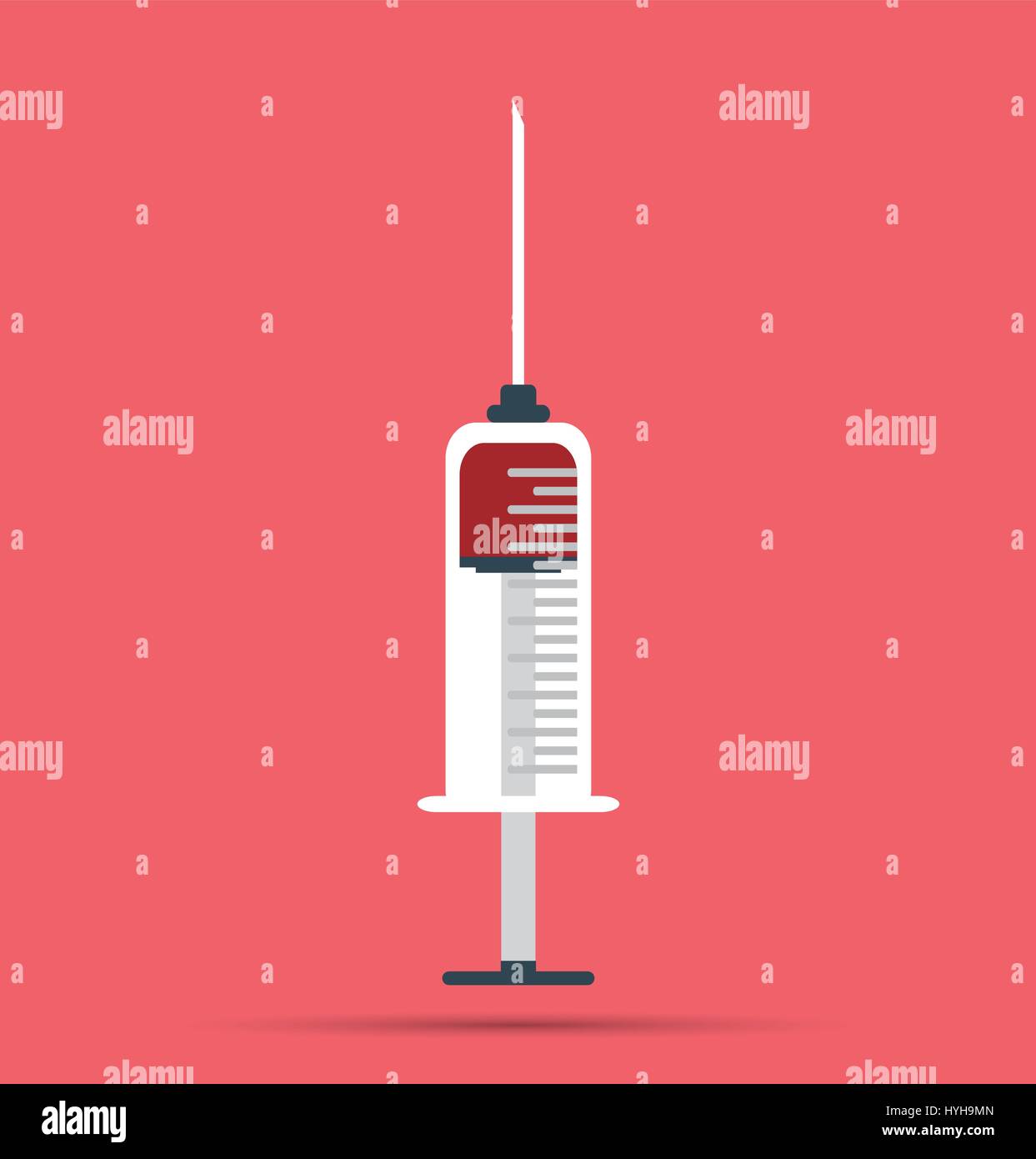 Blood design. Health care icon. Colorful illustration Stock Vector ...