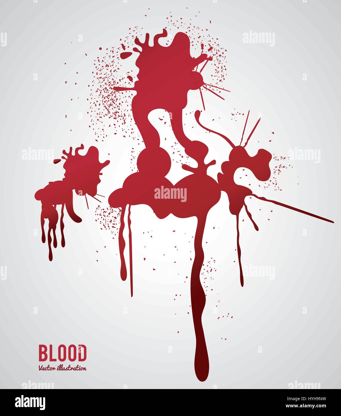 Blood design. abstract icon. Colorful illustration Stock Vector Image ...