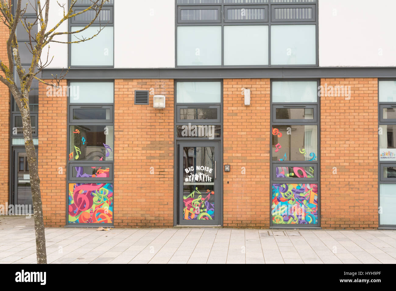 Raploch Community Campus, Big Noise children's orchestra, Raploch ...