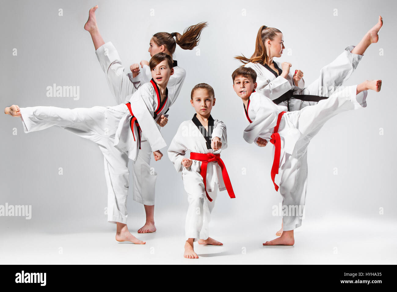 Karate kids hi-res stock photography and images - Alamy