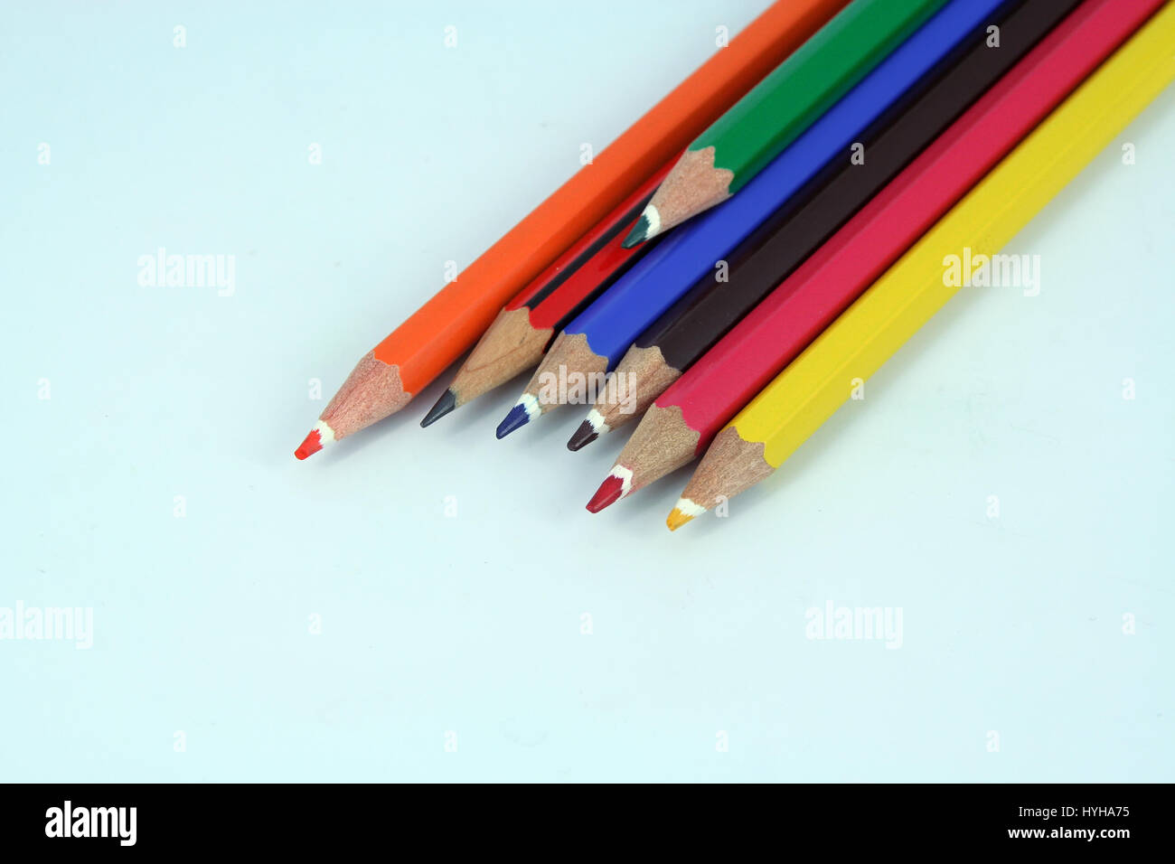 Kids crayons hi-res stock photography and images - Alamy