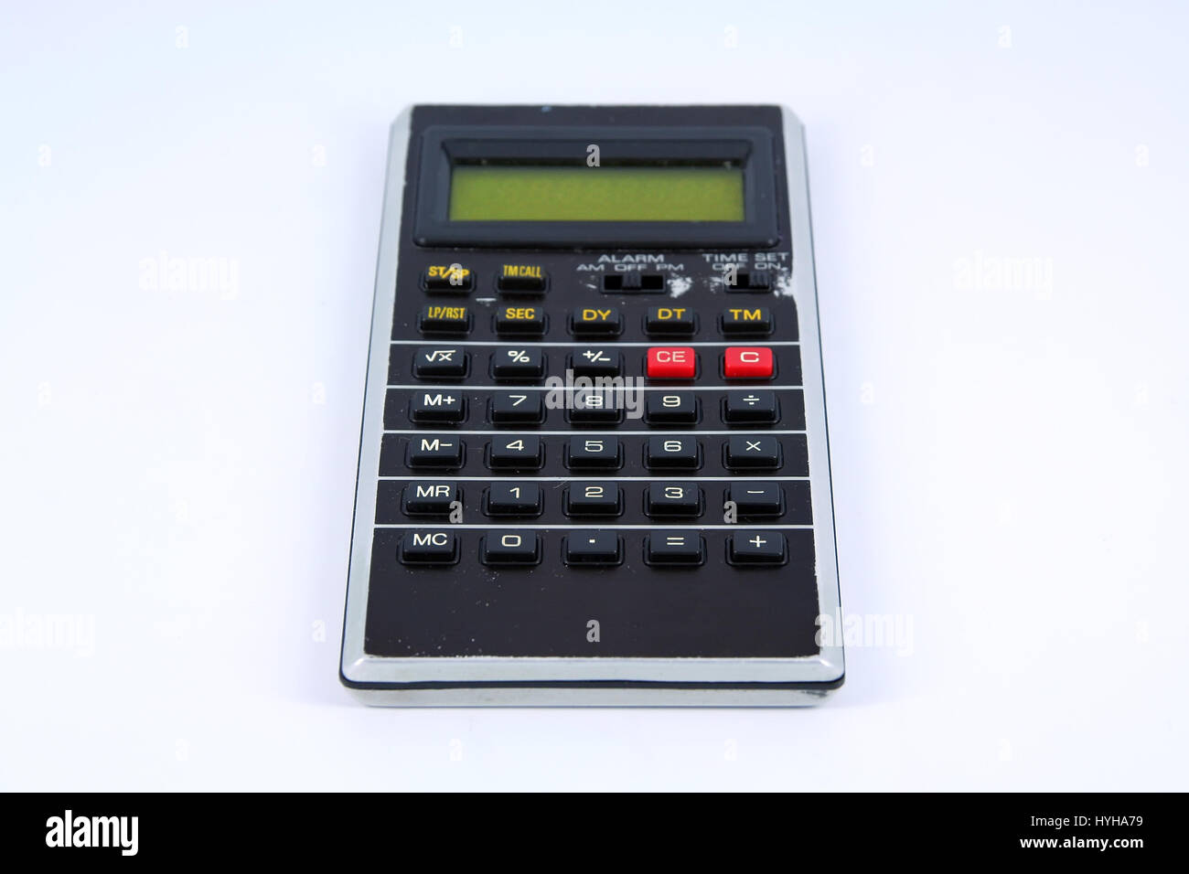 Old calculator. Vintage calculator Stock Photo - Alamy