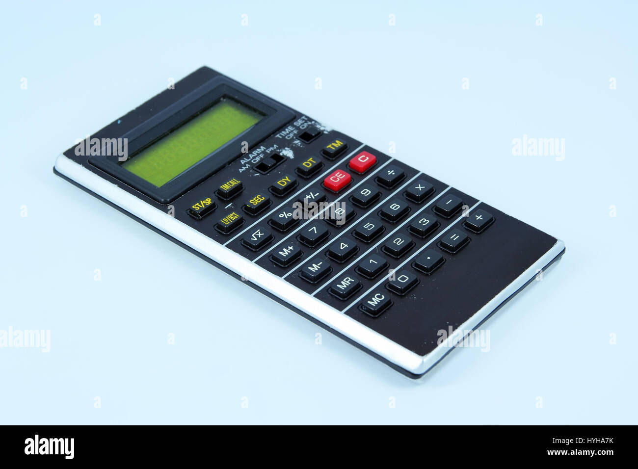 Old calculator. Vintage calculator Stock Photo - Alamy