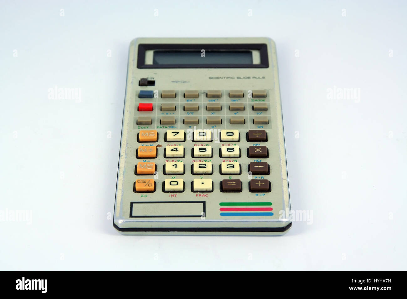 Vintage calculator hi-res stock photography and images - Alamy