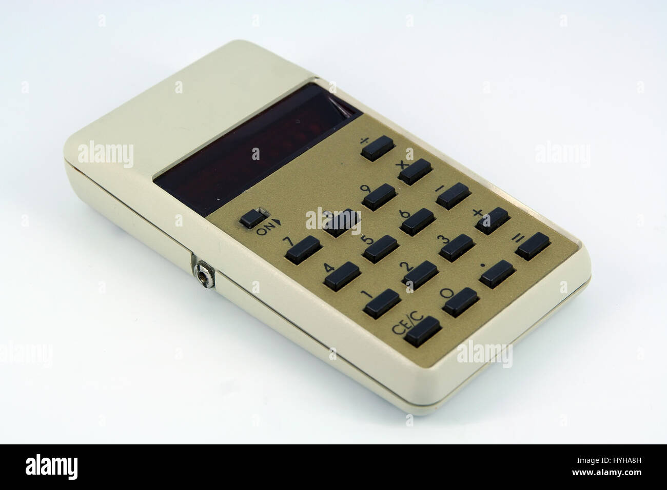 Old calculator. Vintage calculator Stock Photo - Alamy